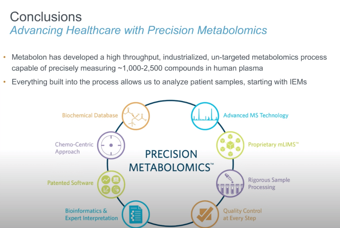 Metabolon's Metabolomics Platform: A Single Technology for Understanding Human Health - Metabolon