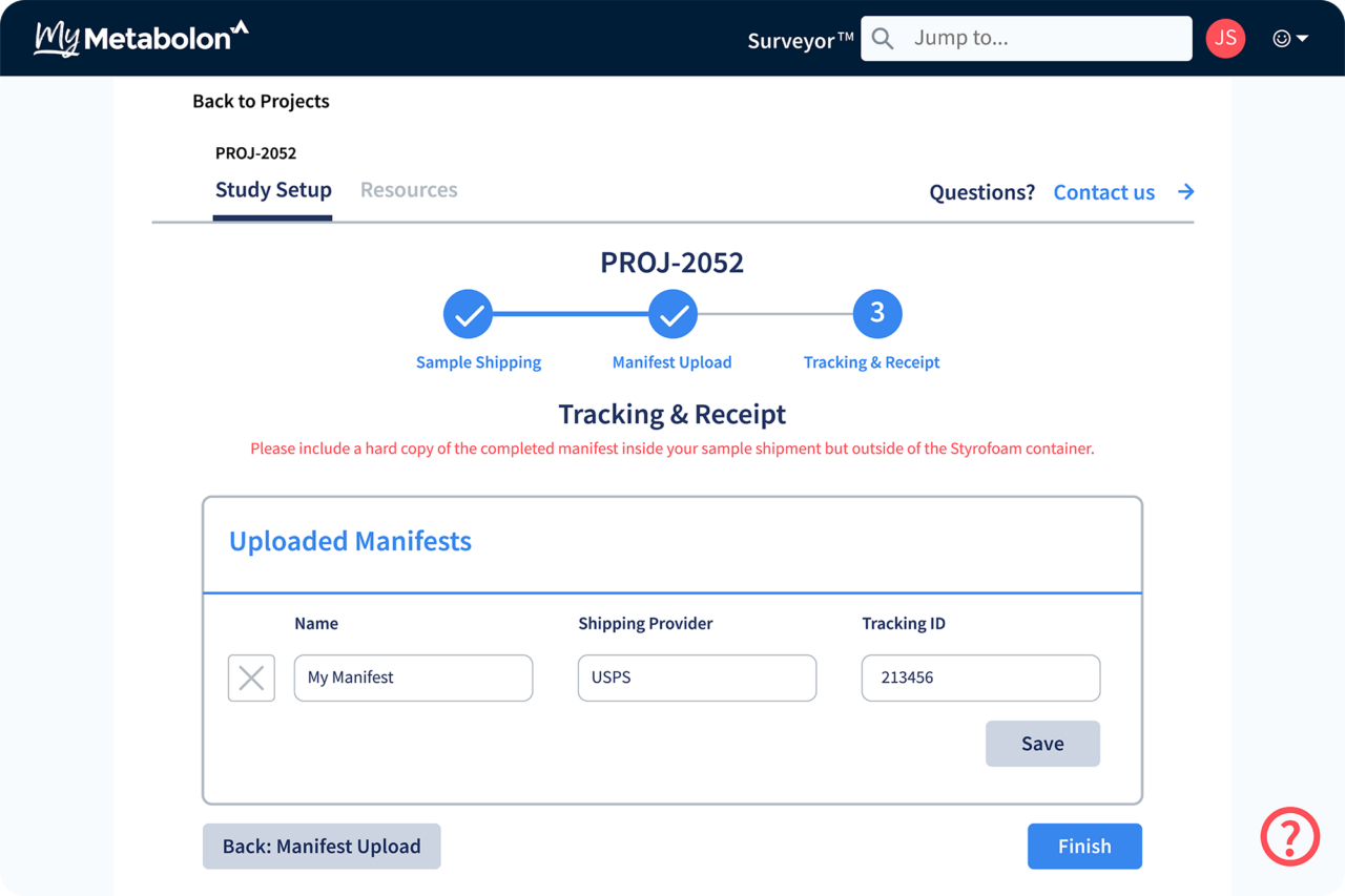 MyMetabolon - Client Onboarding Experience | Metabolon